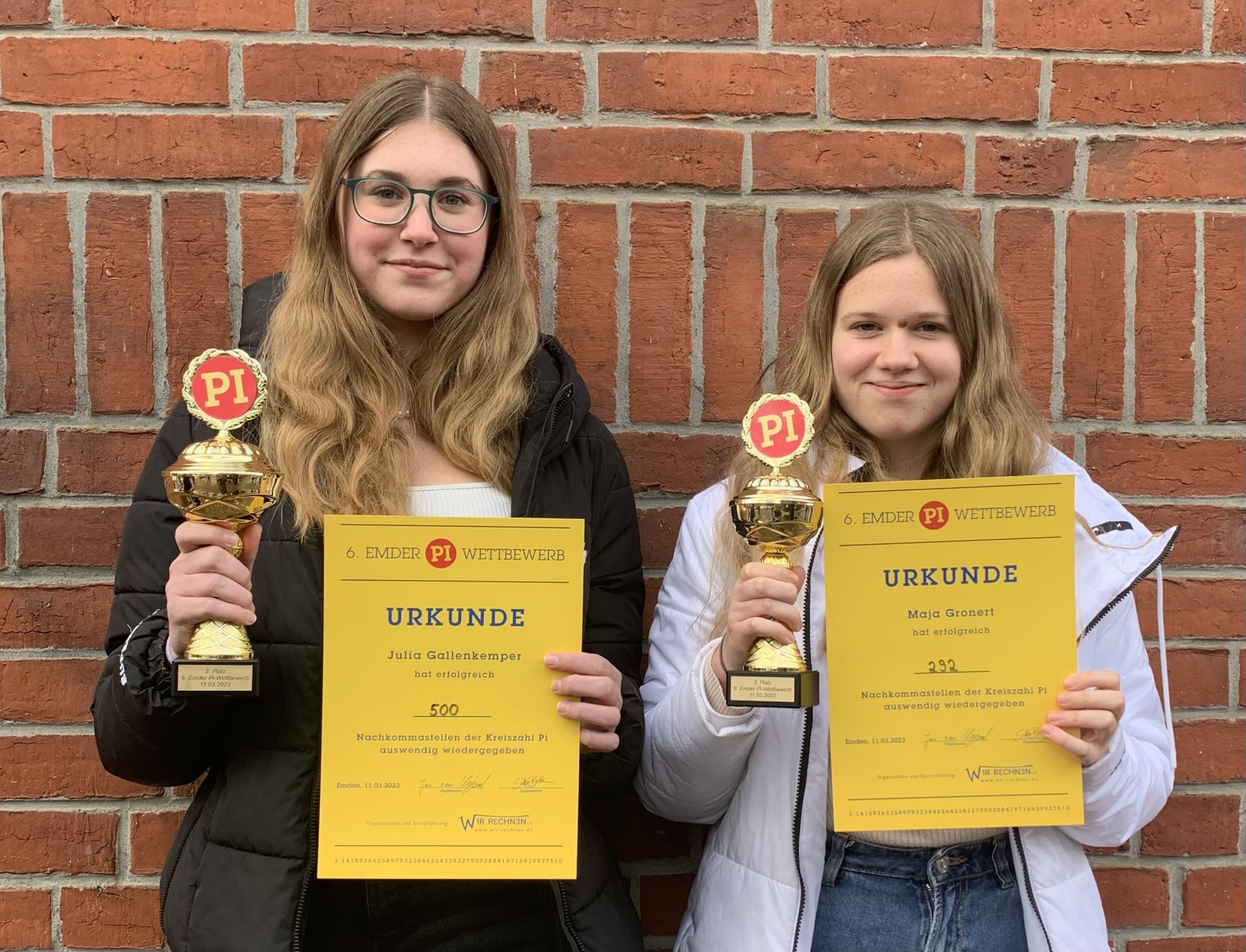Pi-Wettbewerb in Emden – Gymnasium Martino-Katharineum